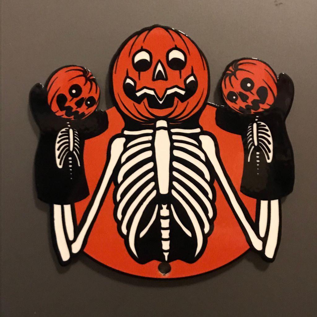 Pumpkin Puppets Magnet – CU Scared